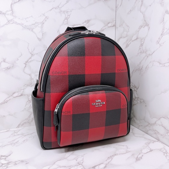 Coach | Bags | Coach Buffalo Plaid Backpack | Poshmark